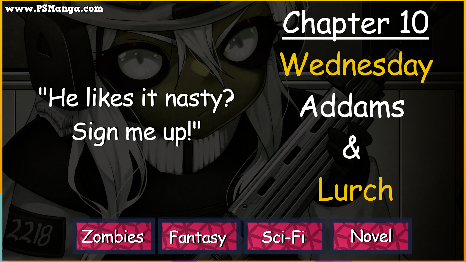 Chapter 10: Wednesday Addams & Lurch - Web Novel